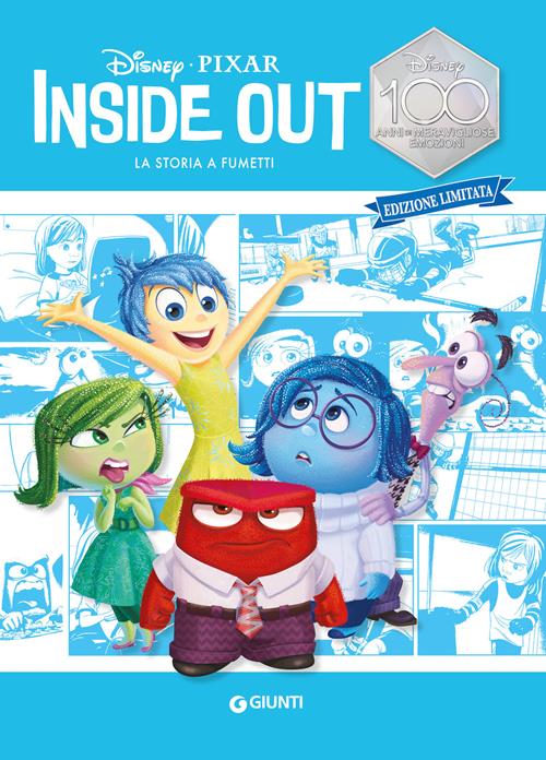 Inside out. La storia a fumetti. Disney 100. Ediz. limitata - Libro ...