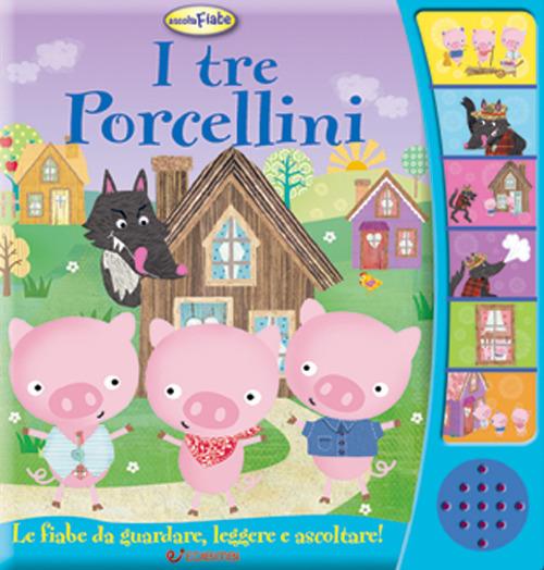 I tre porcellini. Ascoltafiabe. Ediz. a colori - Libro Edibimbi 2020 ...