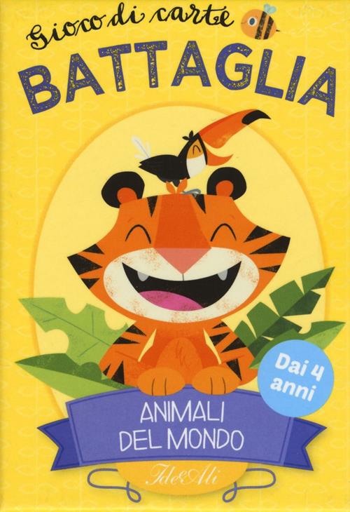 Animali del mondo. Battaglia. Gioco di carte. Con Carte - Johnny Yanok ...