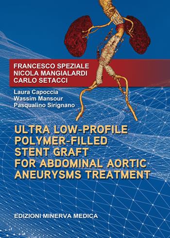 Ultra low-profile polymer-filled stent graft for abdominal aortic ...