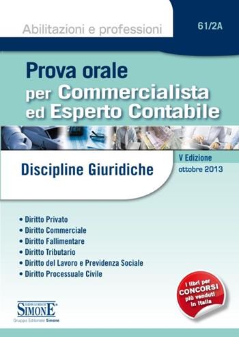Prova orale per commercialista ed esperto contabile (discipline ...