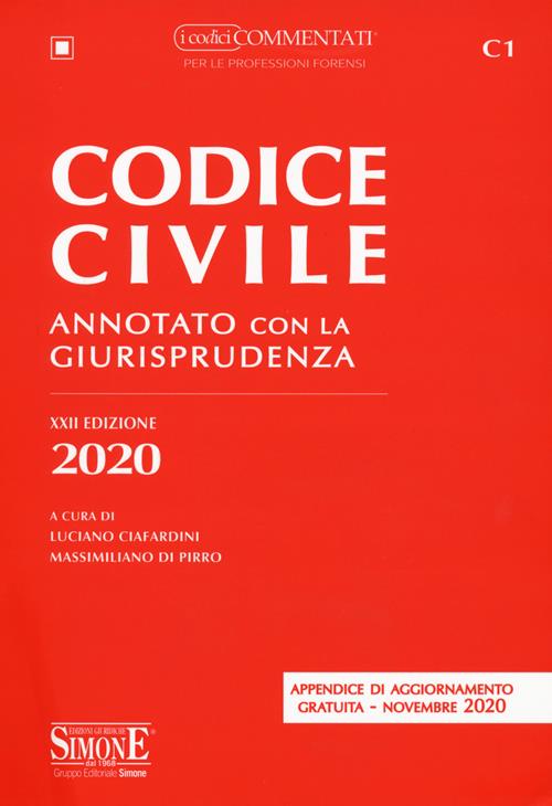 Codice civile. Annotato con la giurisprudenza - Libro Edizioni ...