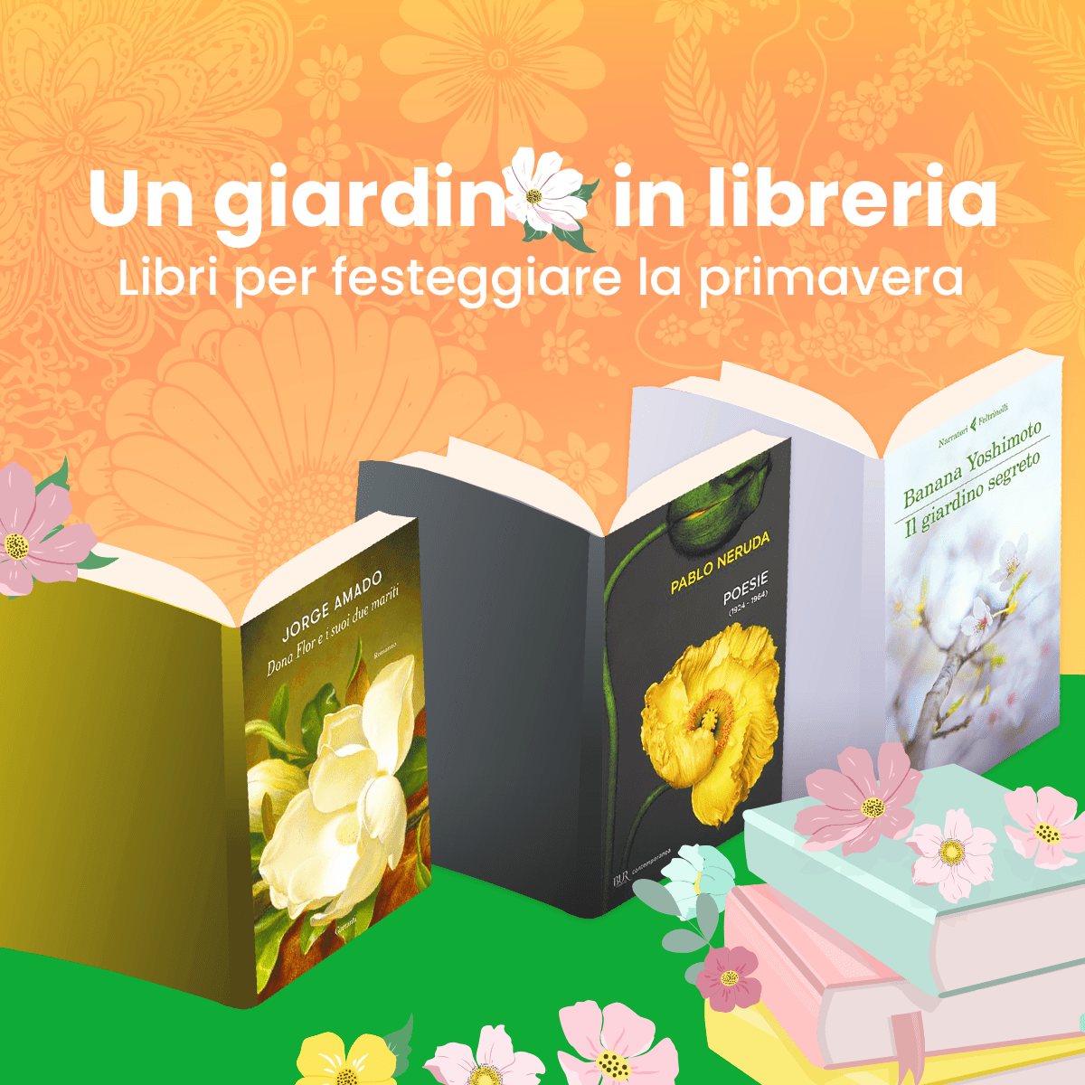 Libraccio.it | Un giardino in libreria | Libri per festeggiare la primavera